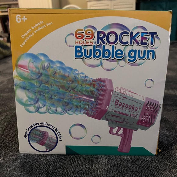 Bazooka | Toys | Nwt Bazooka Rocket Bubble Gun Purple | Poshmark
